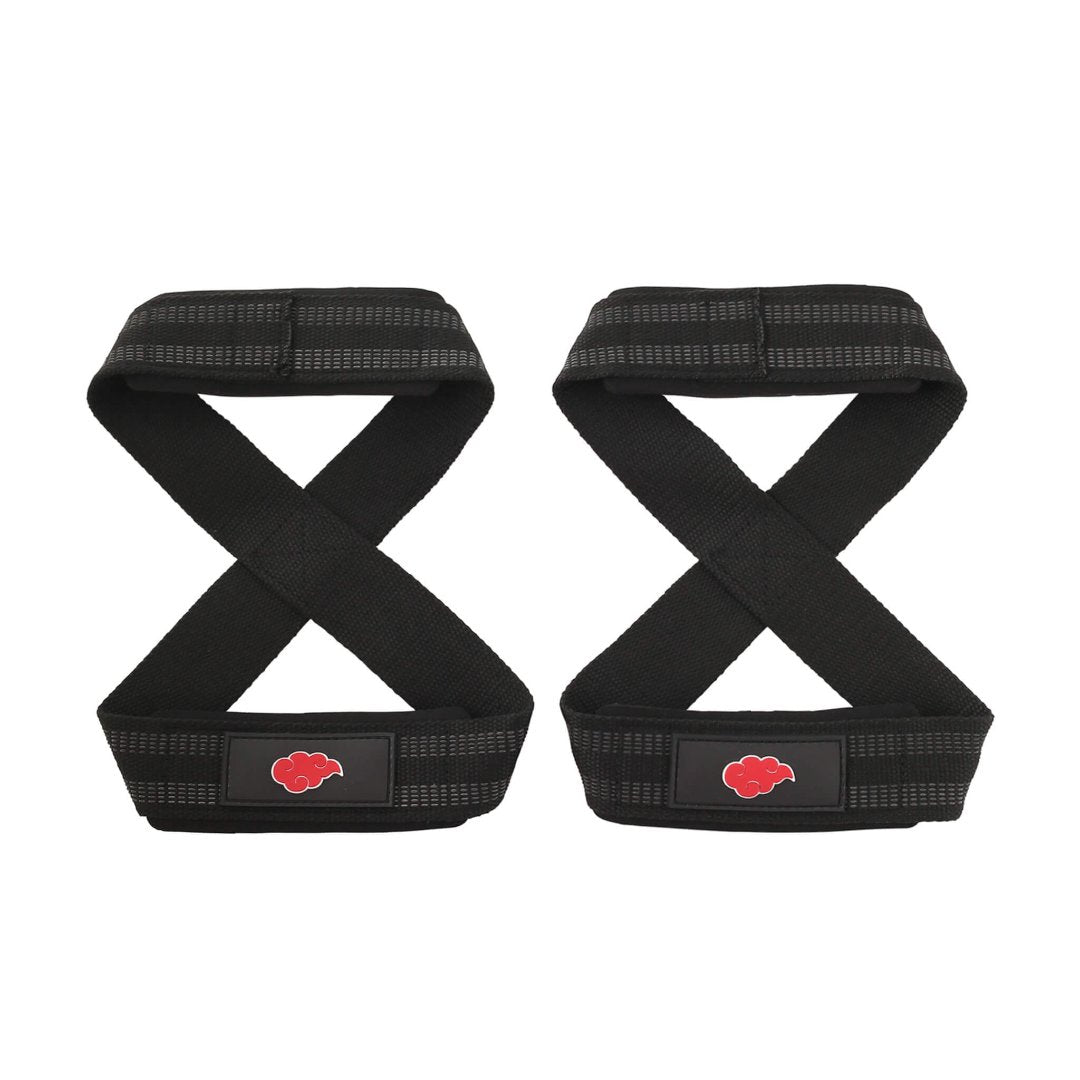 Xtra-Grip Akatsuki Figure 8 Straps | Anime Lifting Straps – Akinci Strength
