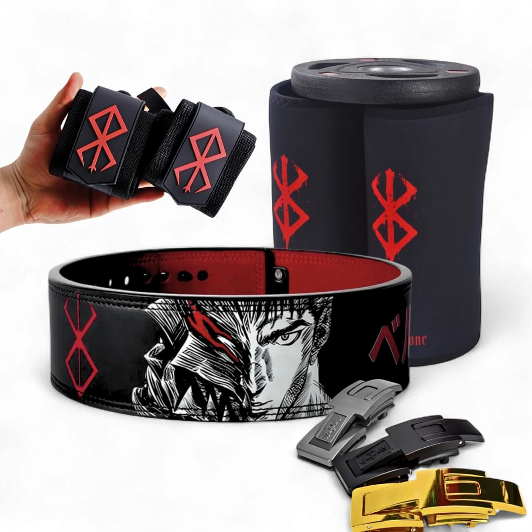 Berserk Gatsu Bundle | Complete Anime Powerlifting Gear – Akinci Strength