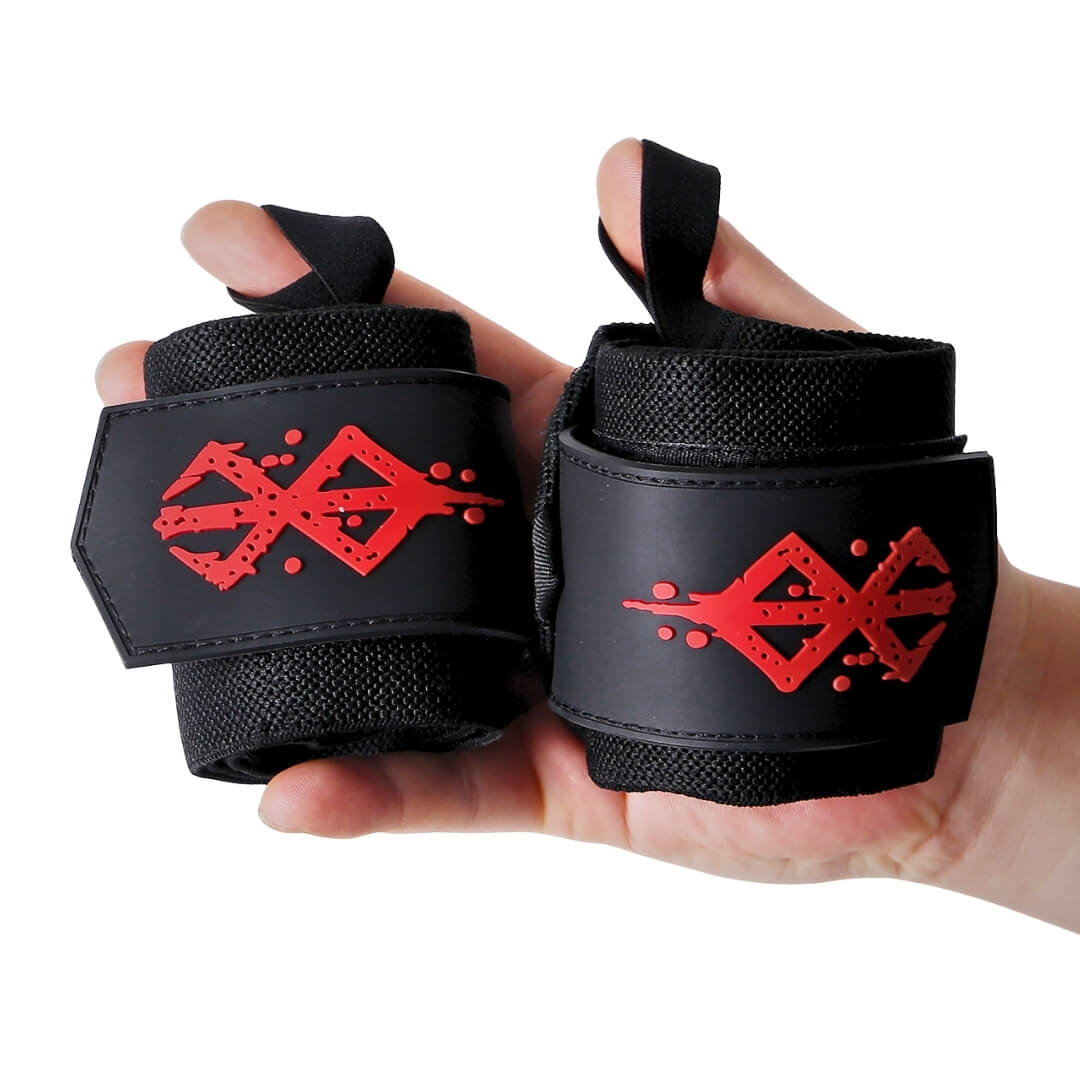 Berserk 'Bloodspill' | Shop Anime Wrist Wraps – Akinci Strength