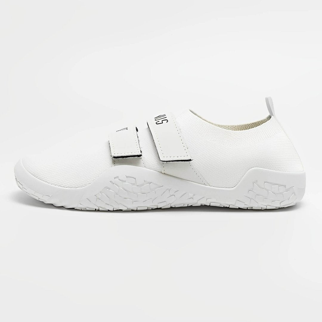 GEN1 Triple White | Deadlift Slippers | Powerlifting Footwear – Akinci ...